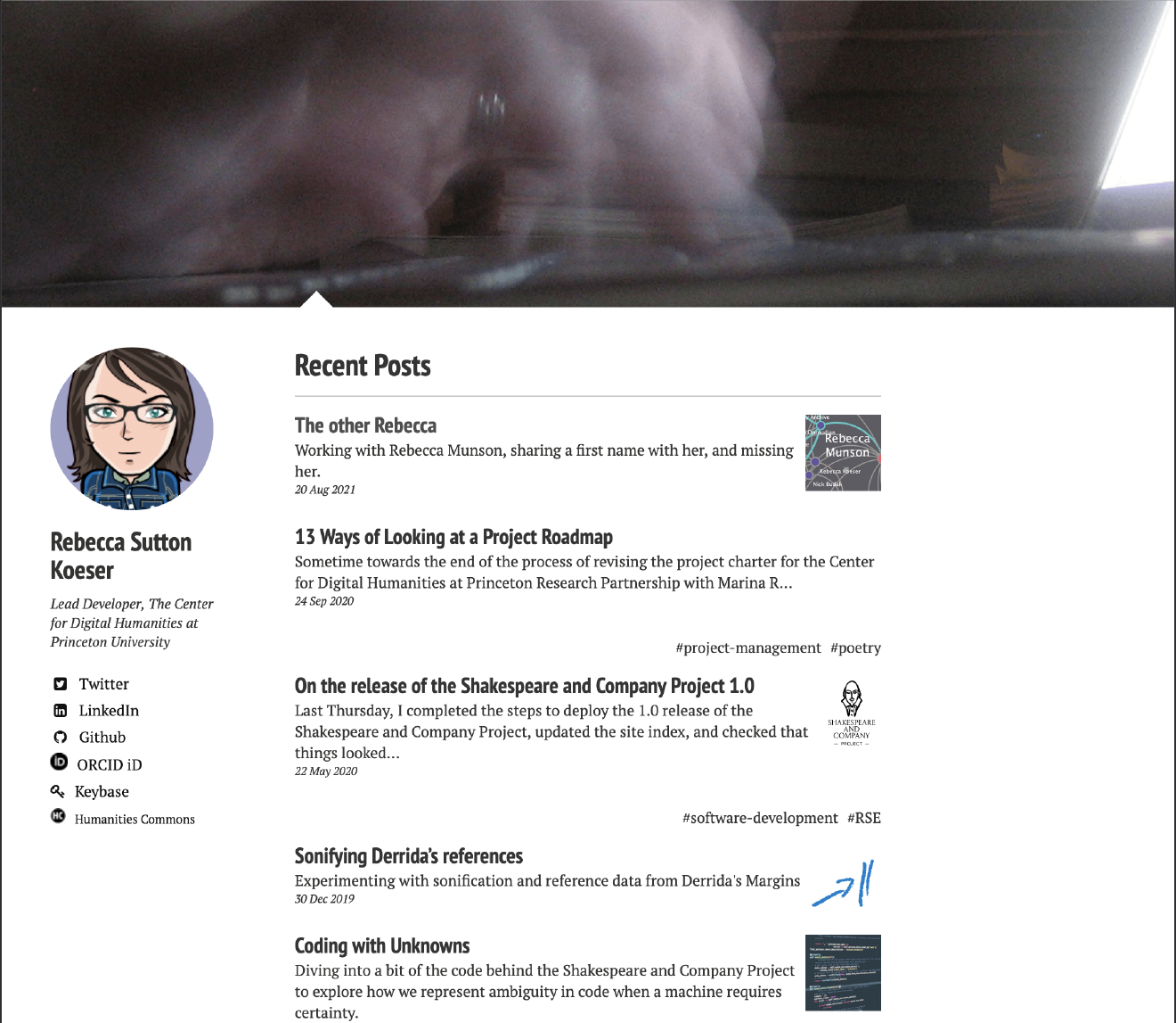 Wherever Hugo, there you are · Rebecca Sutton Koeser